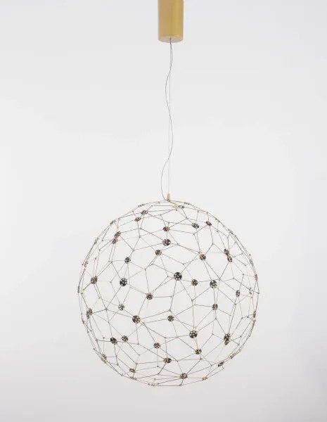 LED lustr Sole 80 zlaté