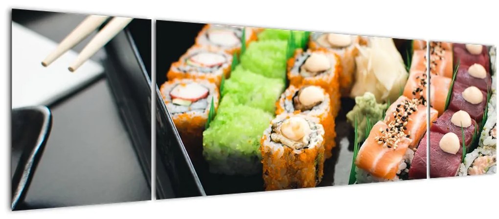 Obraz - Sushi (170x50 cm)