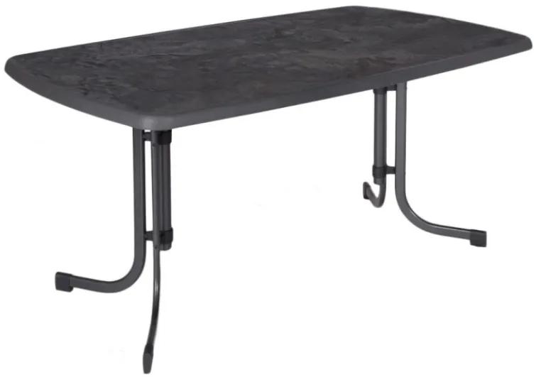 ROJAPLAST Zahradní stůl - PIZARRA 3, 150x90 cm, kovový/sevelit