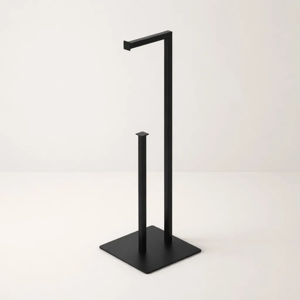 Stojan na toaletní papír PAPER STAND KS-44 černý 64 cm