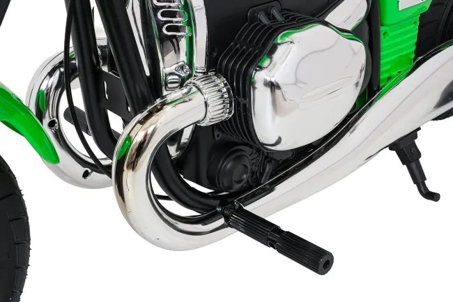 Elektrická motorka BMW R18 zelená