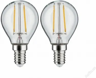LED žárovka 2W E14 teplá bílá 2ks - PAULMANN