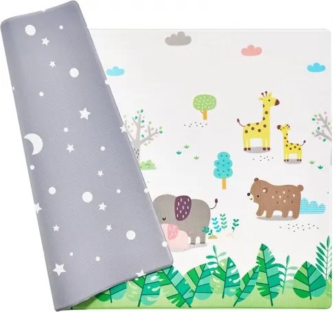 Dětská hrací podložka 139,7 × 208,3 cm podložka pro děti s měkkými aktivitami