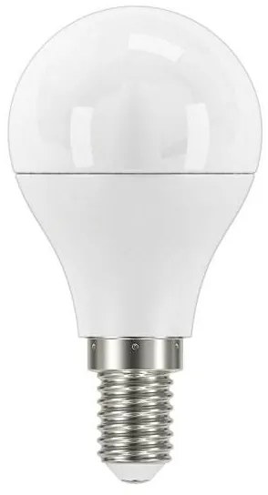 LED žárovka PLUS, E14, G45, 5,5W, 490lm, 4000K, neutrální bílá K.l.x. PLUS