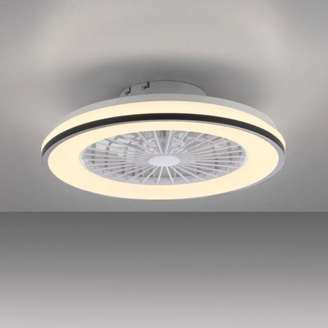 LD 14447-18 LED stropní ventilátor CCT RGB změna barev dálkový ovladač, RGB/2700-6500K - JUST LIGHT