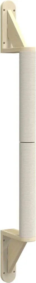 Nástěnné škrabadlo pro kočky 109 cm sisal 172408