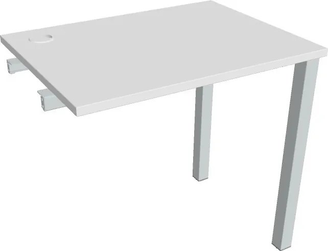 Hobis Kancelářský stůl řetězící Hobis UE 800R, deskaakát, černá černá