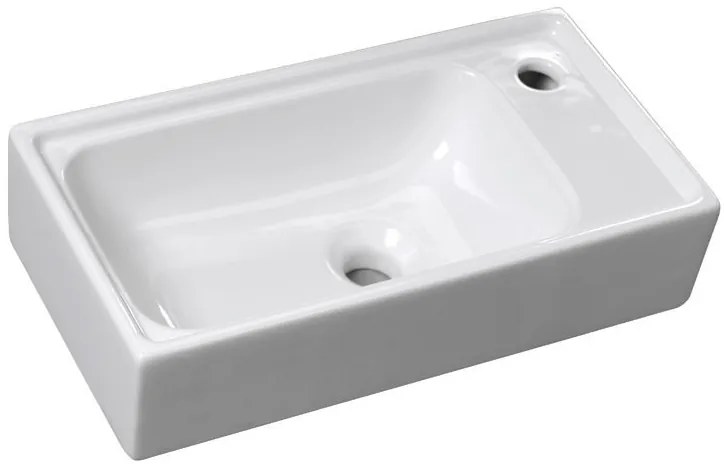 Sapho, ORION umyvadlo 50x25cm, bílá, 7045