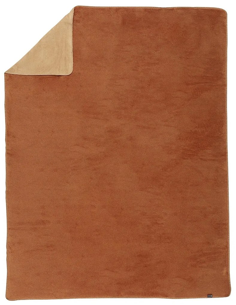 Deka Cotton Cloud 150x200cm Cognac&amp;Beige