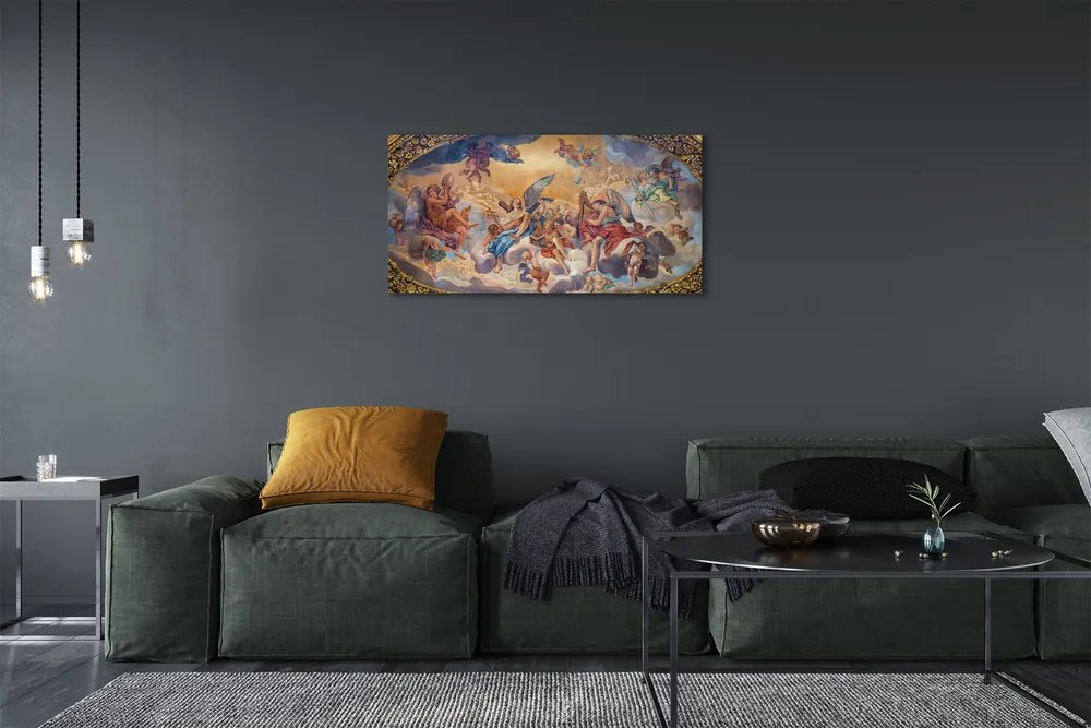 Obrazy na plátně Řím Angels Image 100x50 cm