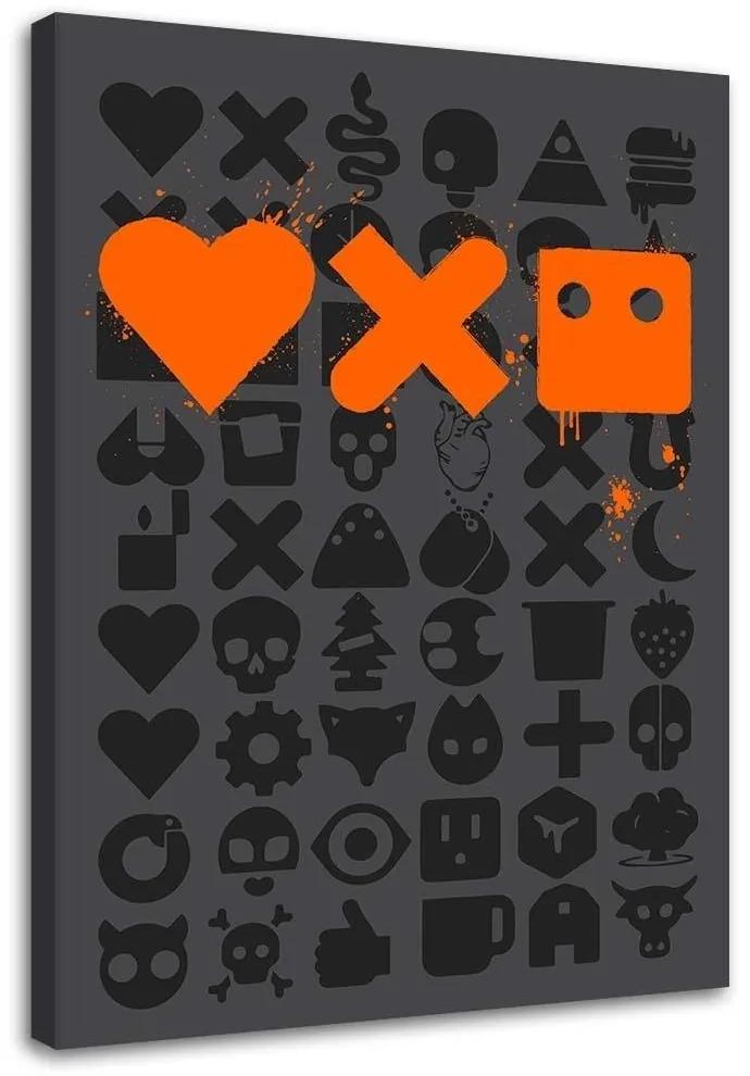 Gario Obraz na plátně Láska Smrt a roboti - Dr.Monekers Rozměry: 40 x 60 cm