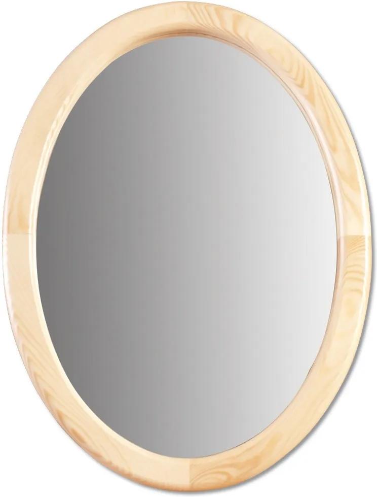 Drewmax LA110 dřevěné zrcadlo masiv borovice