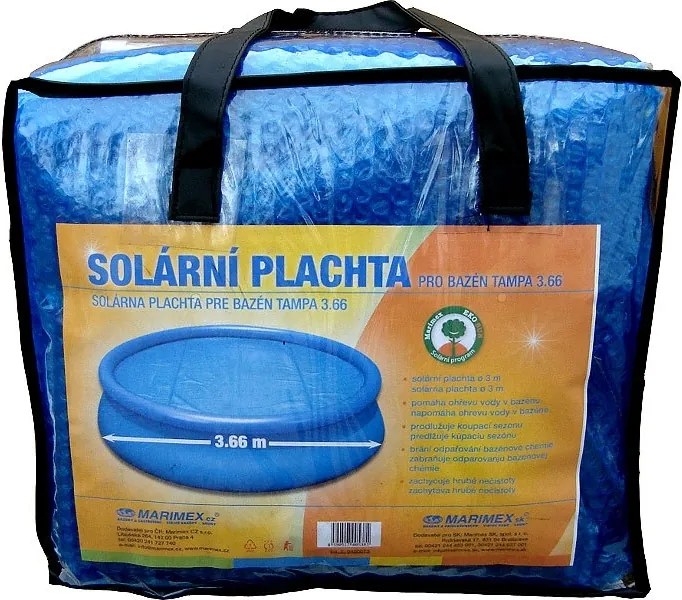 Marimex | Solární plachta modrá pro bazény 3,66 x 7,32 m | 10400041