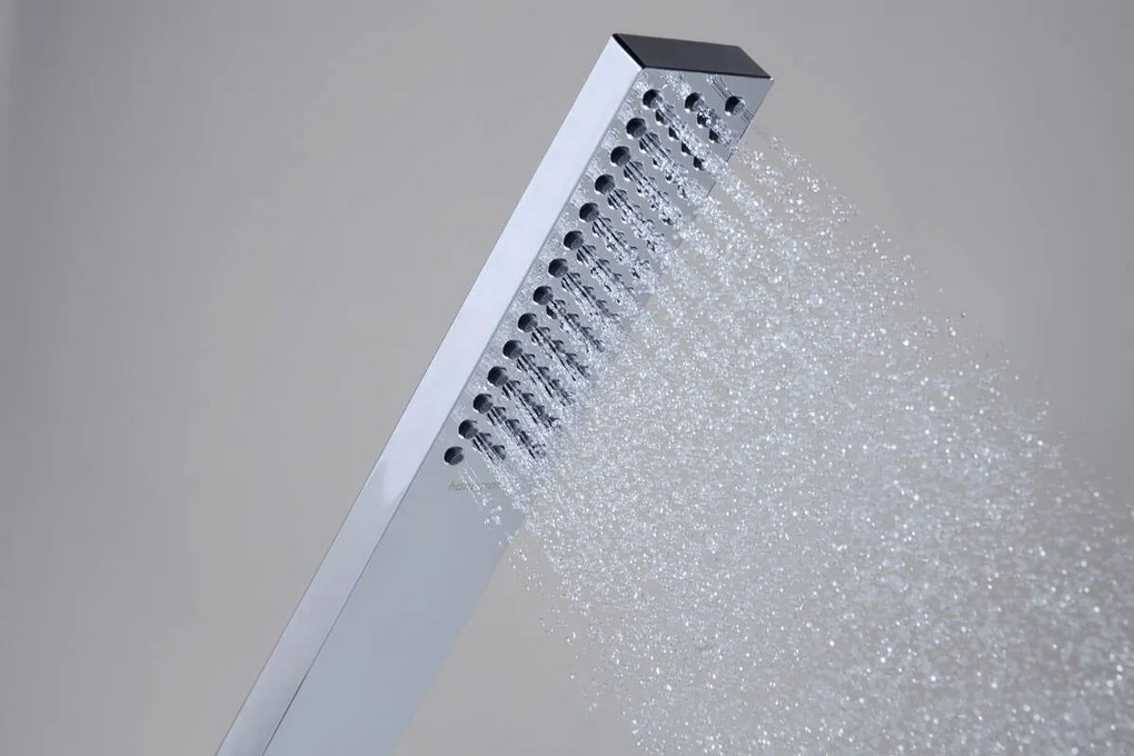 Hansgrohe Pulsify E, Tyčová ruční sprcha 100 1jet EcoSmart+, chrom, HAN-24321000