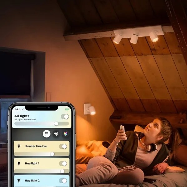 Philips 53090/31/P6 - LED Stmívatelné svítidlo Hue RUNNER 1xGU10/5W/230V + DO