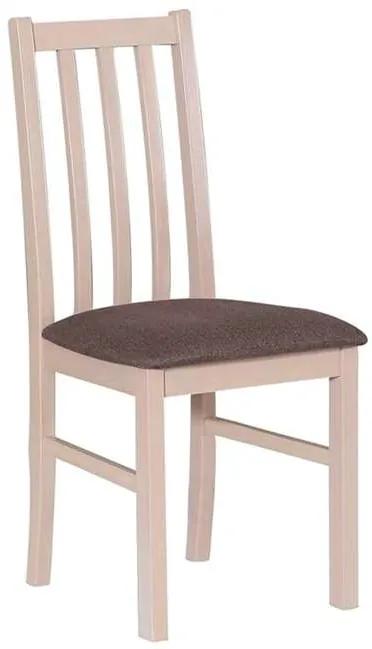 Jídelní židle Boro 10 Zvolte dřevo: Bílá, Zvolte látku: látka 13b