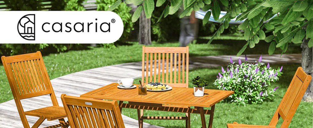 Zahradní nábytkový set Sydney 5dílný z akáciového dřeva certifikace FSC®