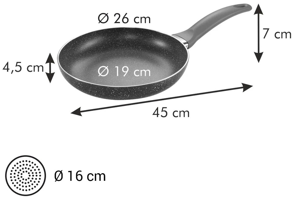 TESCOMA Pánev MANICO ROSSO ø 26 cm