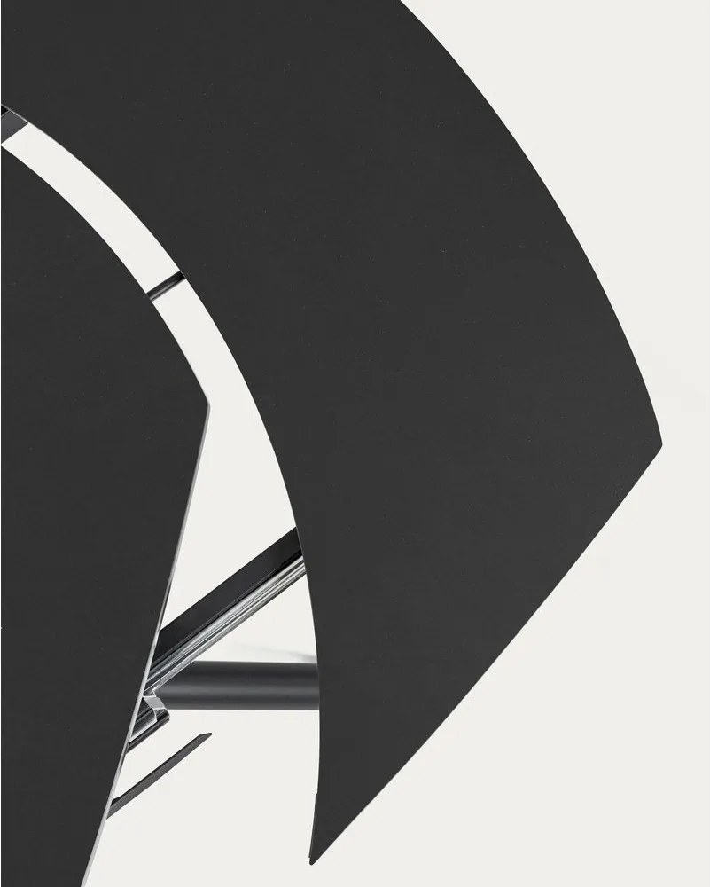 Rozkládací jídelní stůl s přídavnou deskou s keramickou deskou 100x130 cm Yodalia – Kave Home