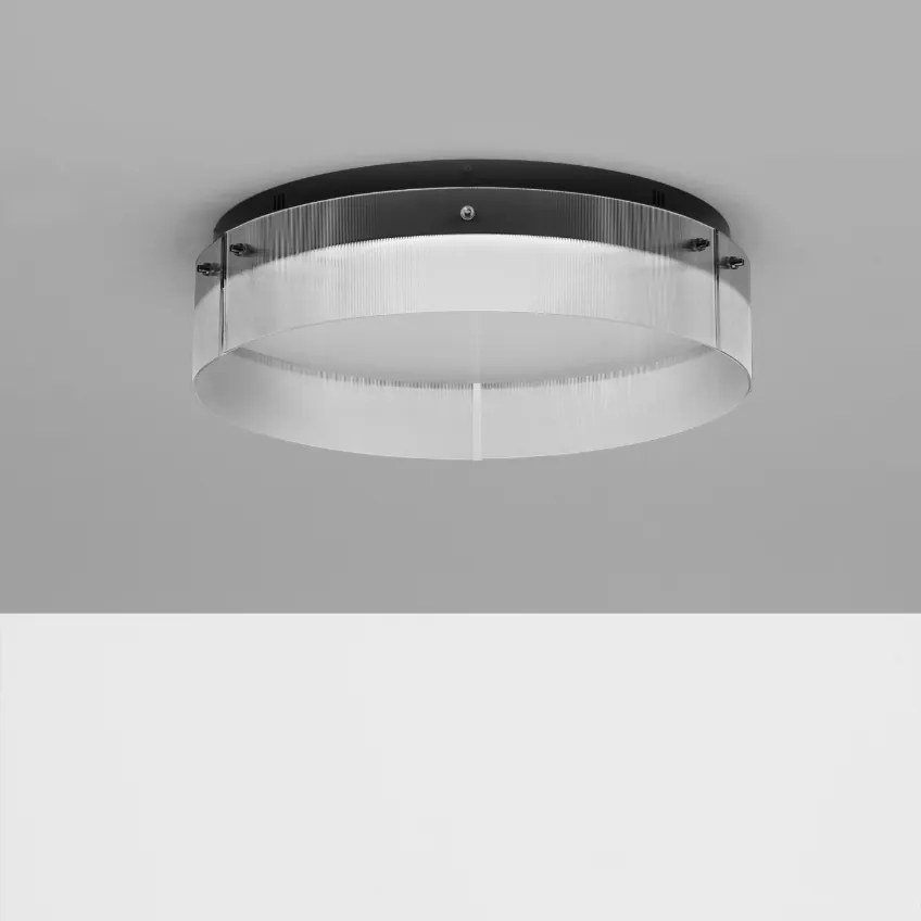 Skleněné stropní LED světlo Nova Luce Pauline 55 cm