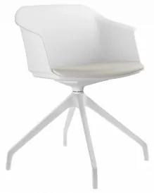 LD seating Konferenční židle Wave 030,F90 Barva kostry bílá kostra GALERIE - Čalounění LD seating LÁTKY 3 / SILVERTEX, FAME, MAGIC 2021 Barva plastu LD modrá RAL 5018