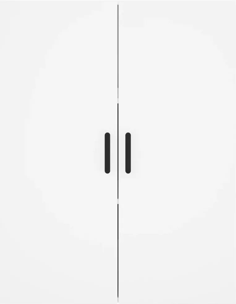 Skříň highboard bílá 69,5 x 34 x 180 cm kompozitní dřevo 3195963