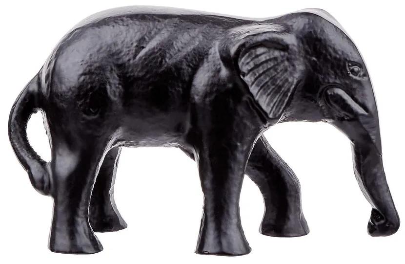 Butlers BLACK NATURE Dekorační slon 12 cm