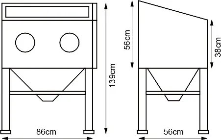 Pískovací box SSK 2