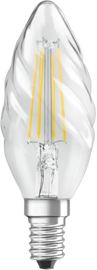 LED žárovka LED Filament svíčka 4W = 40W E14 Osram Parathom Classic BW
