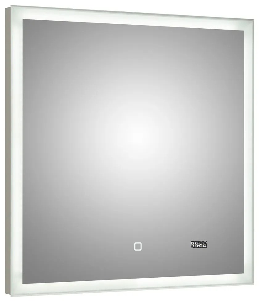 Nástěnné zrcadlo s osvětlením 70x70 cm Set 360 - Pelipal