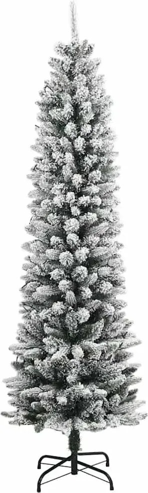 Umělý vánoční stromek se 150 LED a sněhem 120 cm 3315768