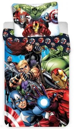 Jerry Fabrics Povlečení Avengers 03 Povlečení Avengers 03 140x200, 70x90 cm