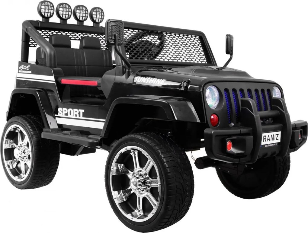 Ramiz Terénní autíčko Raptor Drifter černé + ovladač + pohon 4x4