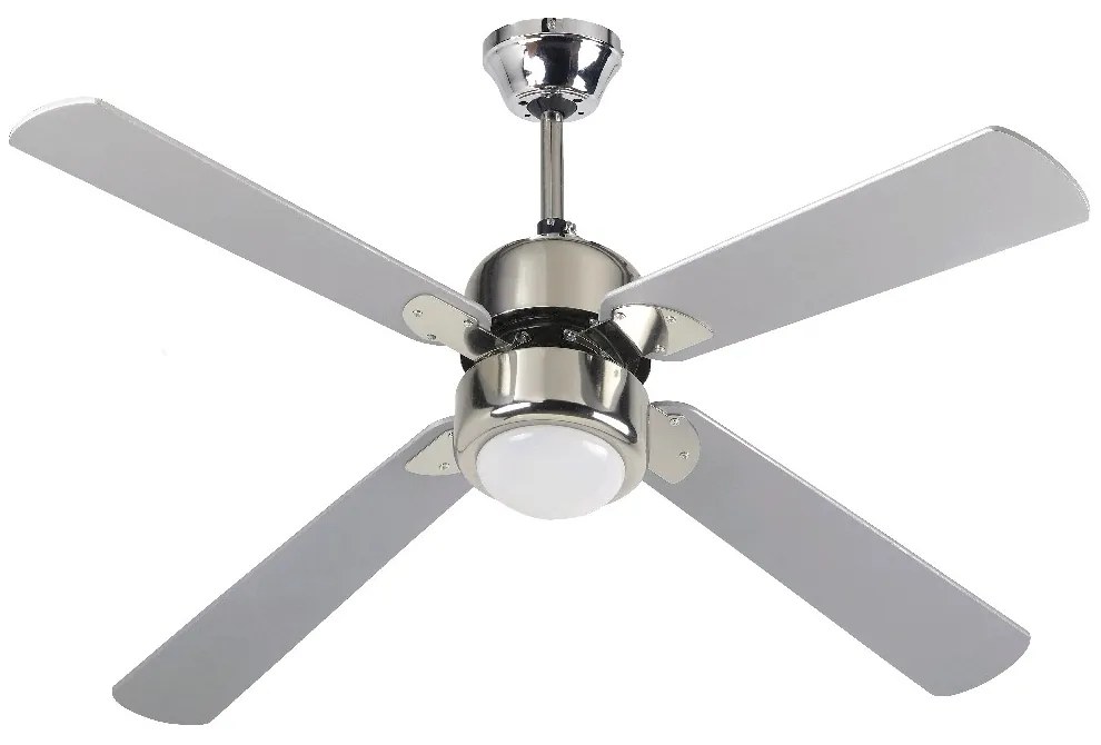 Stropní ventilátor Manresa, šedá
