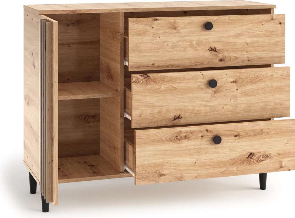 ADRK Furniture Komoda LIVIA 03 CHES-LIV-03-ART-N003