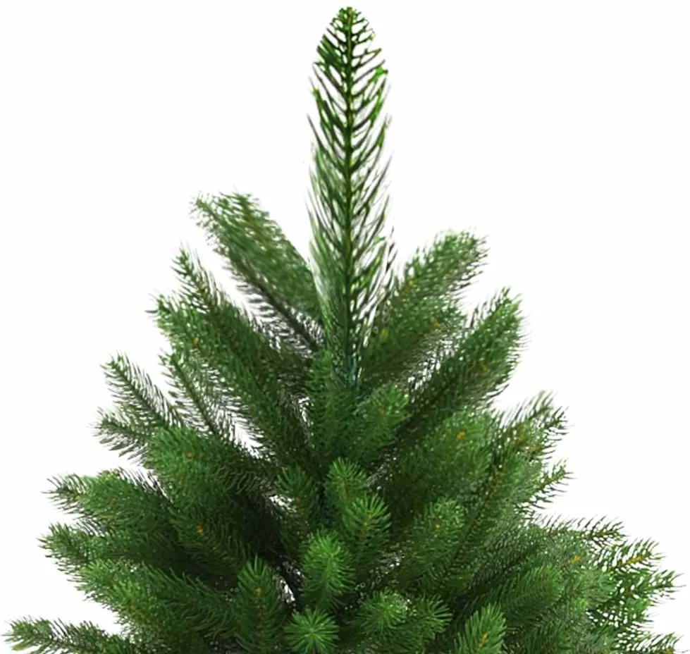 Umělý vánoční stromek s realistickým jehličím 240 cm zelený 284329
