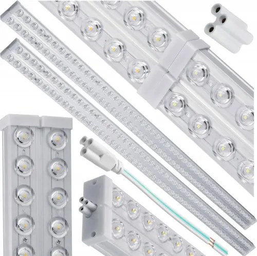 2x LED panelové svítidlo 120 cm 72W 7200 lm 6000k