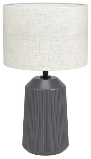 Eglo 900824 - Stolní lampa CAPALBIO 1xE27/40W/230V šedá