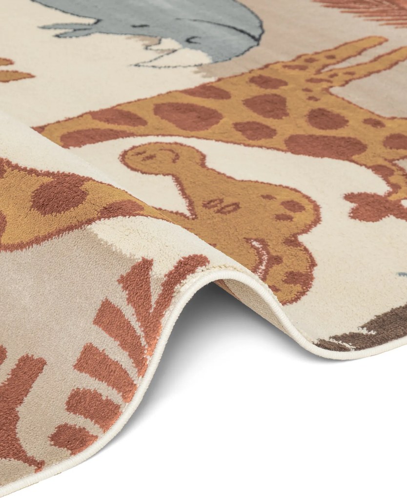 Hanse Home, Dětský koberec Adventures 106409 Cream Multicolor, 120x170, vícebarevná, dětský pokoj