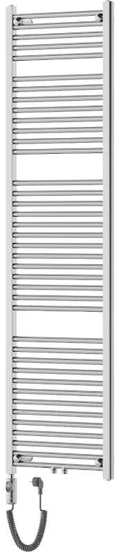 Mexen Mars, elektrické topné těleso 1800x500 mm + topná tyč 600 W, chromová, W110-1800-500-2600-01