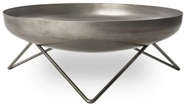 Nerezové přenosné ohniště Ø 80 cm V