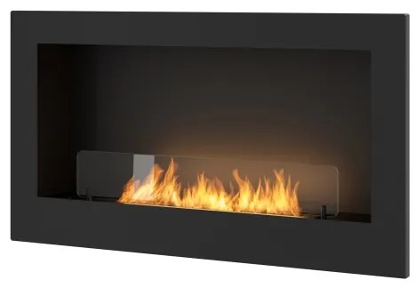 InFire - Vestavěný BIO krb 90x50 cm 3kW černá