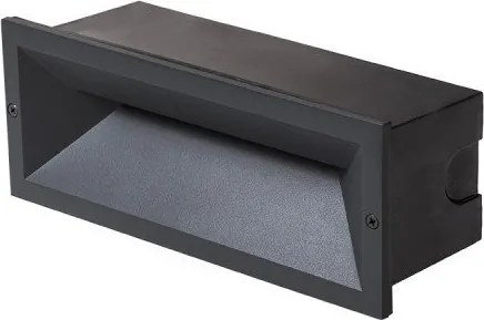 RED R13621 RAGG zápustná černá 230V LED 12W IP65 3000K - RED - DESIGN RENDL