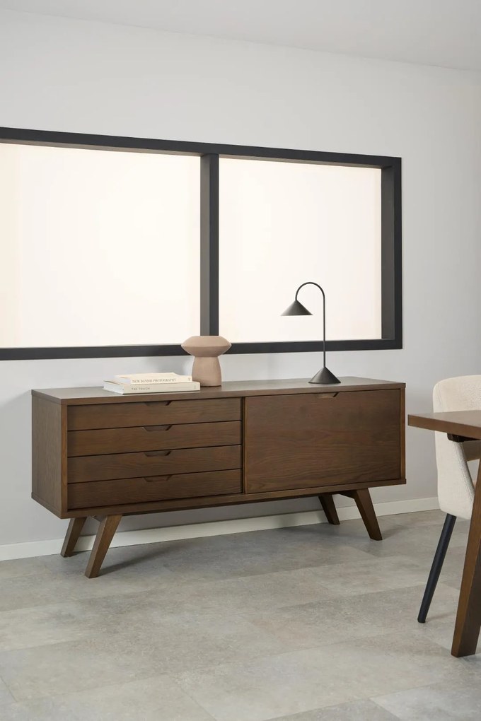 ACTONA Komoda A-LINE hnědá 160x45 cm