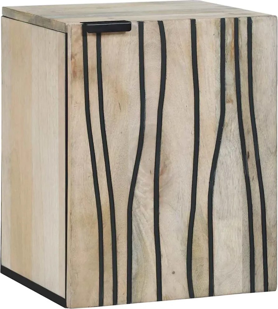 Sada koupelnového nábytku 5 ks Ořechově hnědá 38 x 33 x 160 cm 3310051