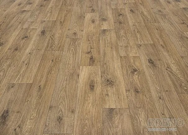 Breno PVC MAXIMA PLUS Ohrid Oak S43 (591-02) – tmavší dřevo, šíře 400 cm