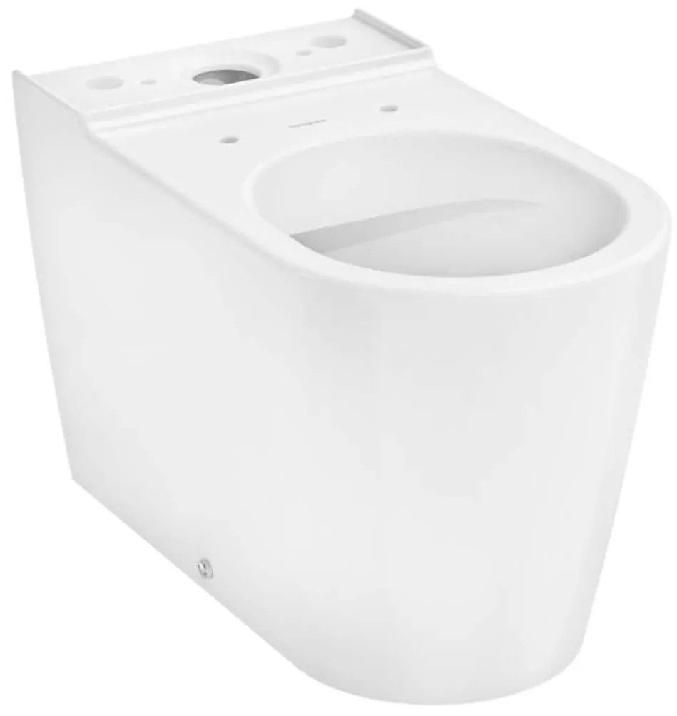 Hansgrohe EluPura S - WC kombi mísa, vario odpad, Rimless, AquaFall Flush, HygieneEffect, EcoSmart, bílá 62034450