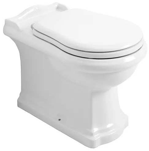 KERASAN RETRO RETRO WC mísa stojící, 39x61cm, spodní/zadní odpad, bílá 101601