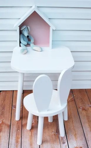 Dřevěná dětská židle Bunny - mini