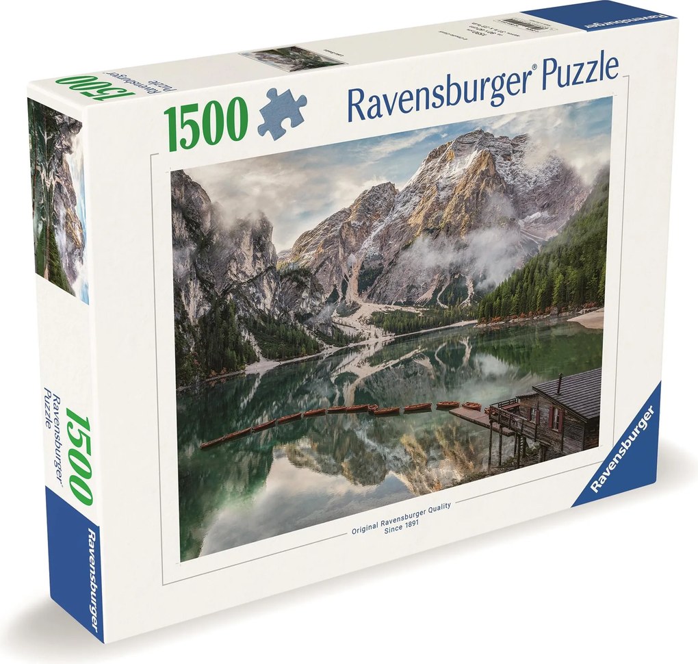 Ravensburger 120012115 jezero braies, itálie